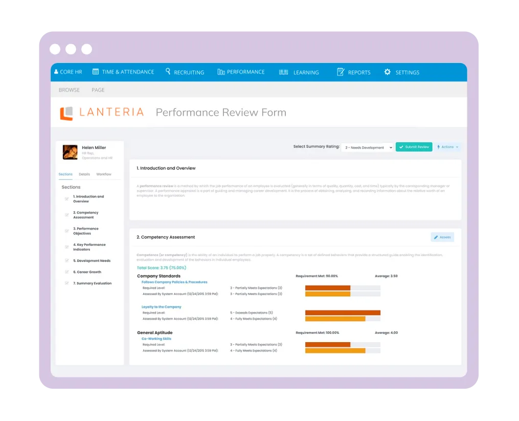 SharePoint HR Solutions | HR Management System | Lanteria